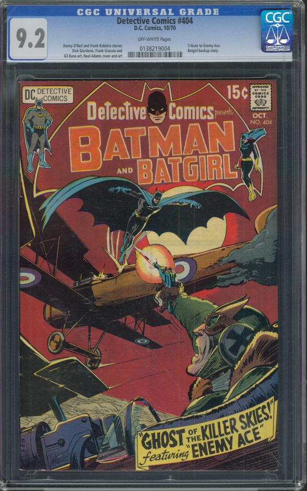 Questions related to Detective #400 - Bronze Age Comic Books - CGC ...
