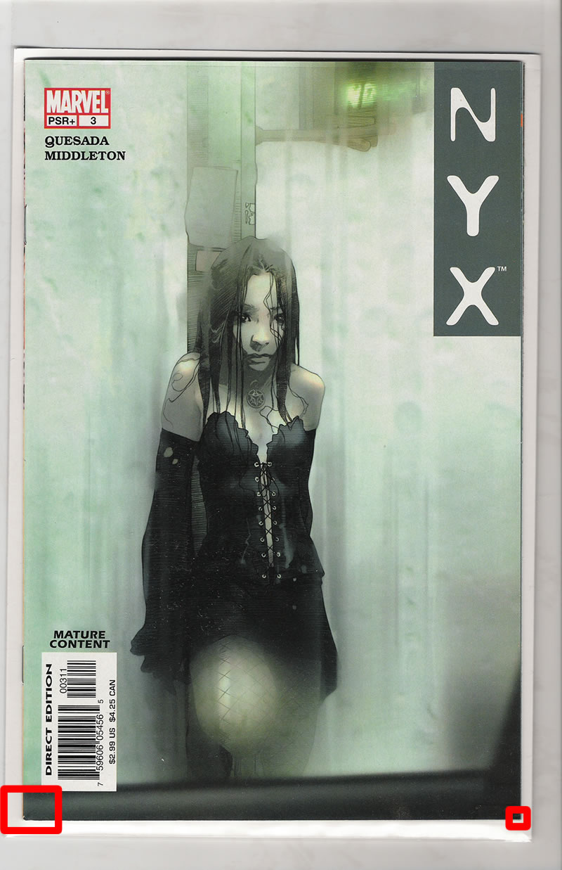 NYX #3 9.8? Help with an issue. - Comic Book Grading and Restoration ...
