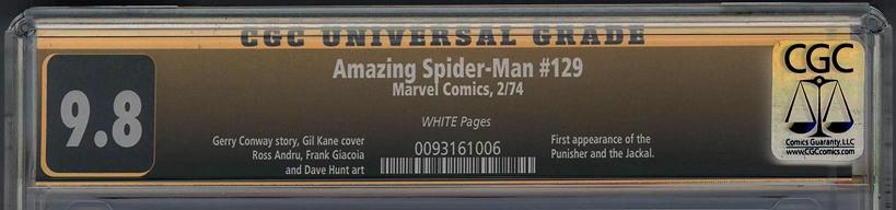 Color coded CGC labels by Age - Bronze Age Comic Books - CGC Comic Book ...