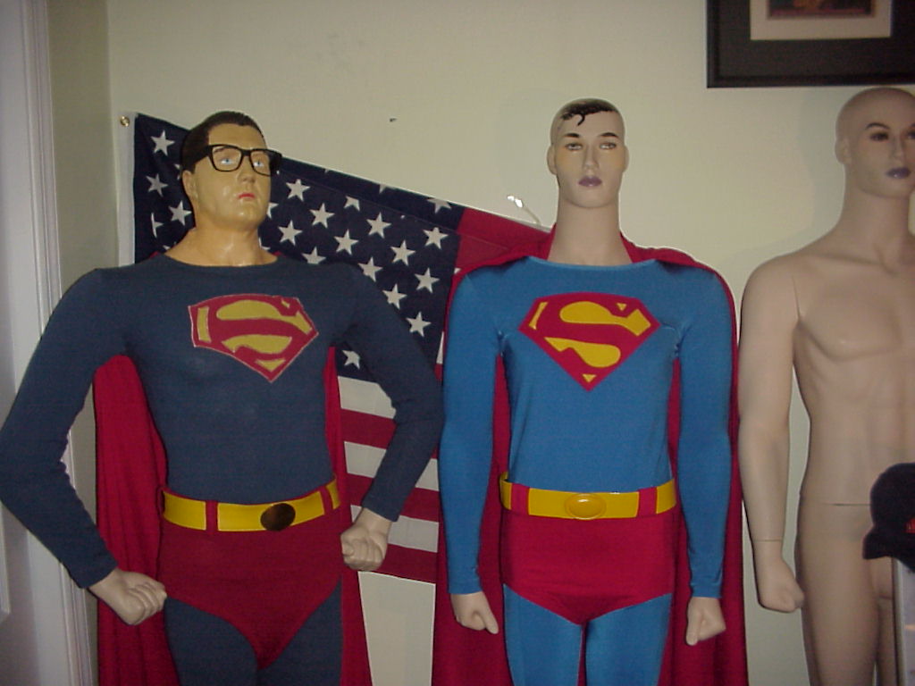 CHRISTOPHER REEVES ORIGINAL SUPERMAN COSTUME - Golden Age Comic Books ...