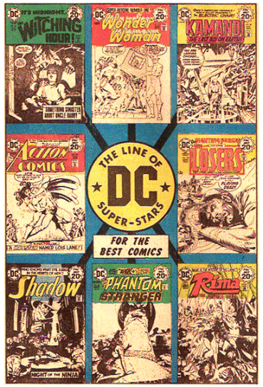 BA DC Comic Ads that made some comic covers more iconic - Bronze Age ...