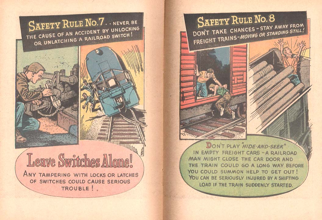 Railfans+Comics: Collecting Railroad Themed Comic Covers - Comics ...