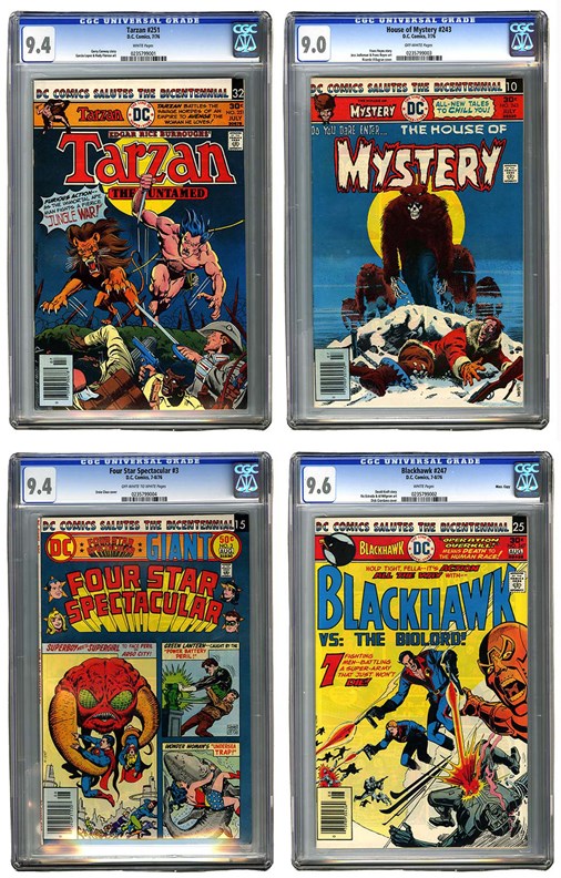 Got my first batch of graded comics!!! - DC Bicentennial Set - CGC ...