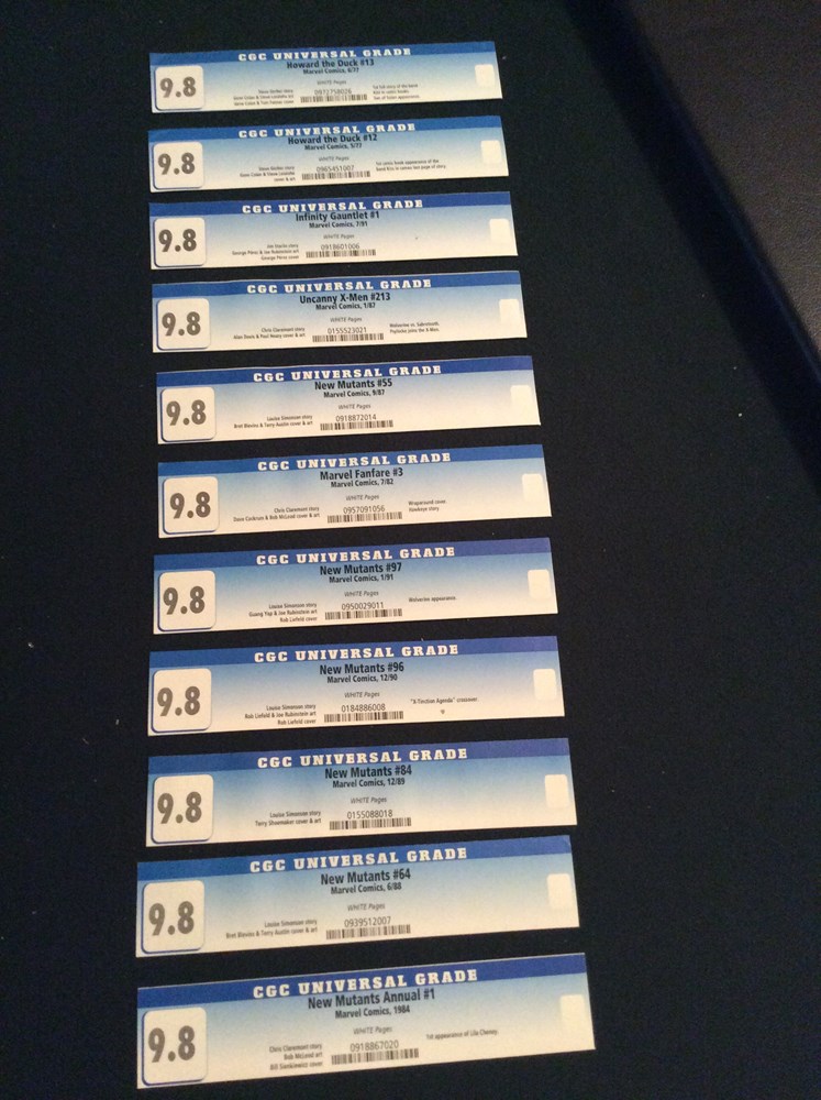 Labels Labels Labels!!! - bagofleas's Journal - CGC Comic Book ...