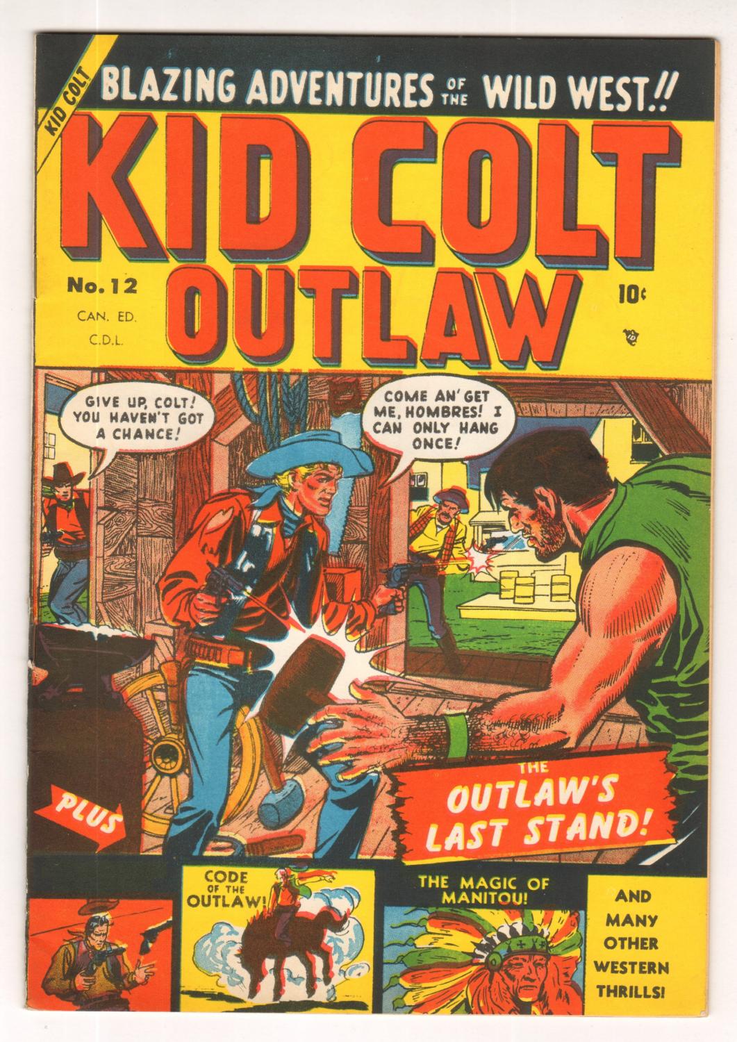 Kid Colt Canadian printings - Golden Age Comic Books - CGC Comic Book ...