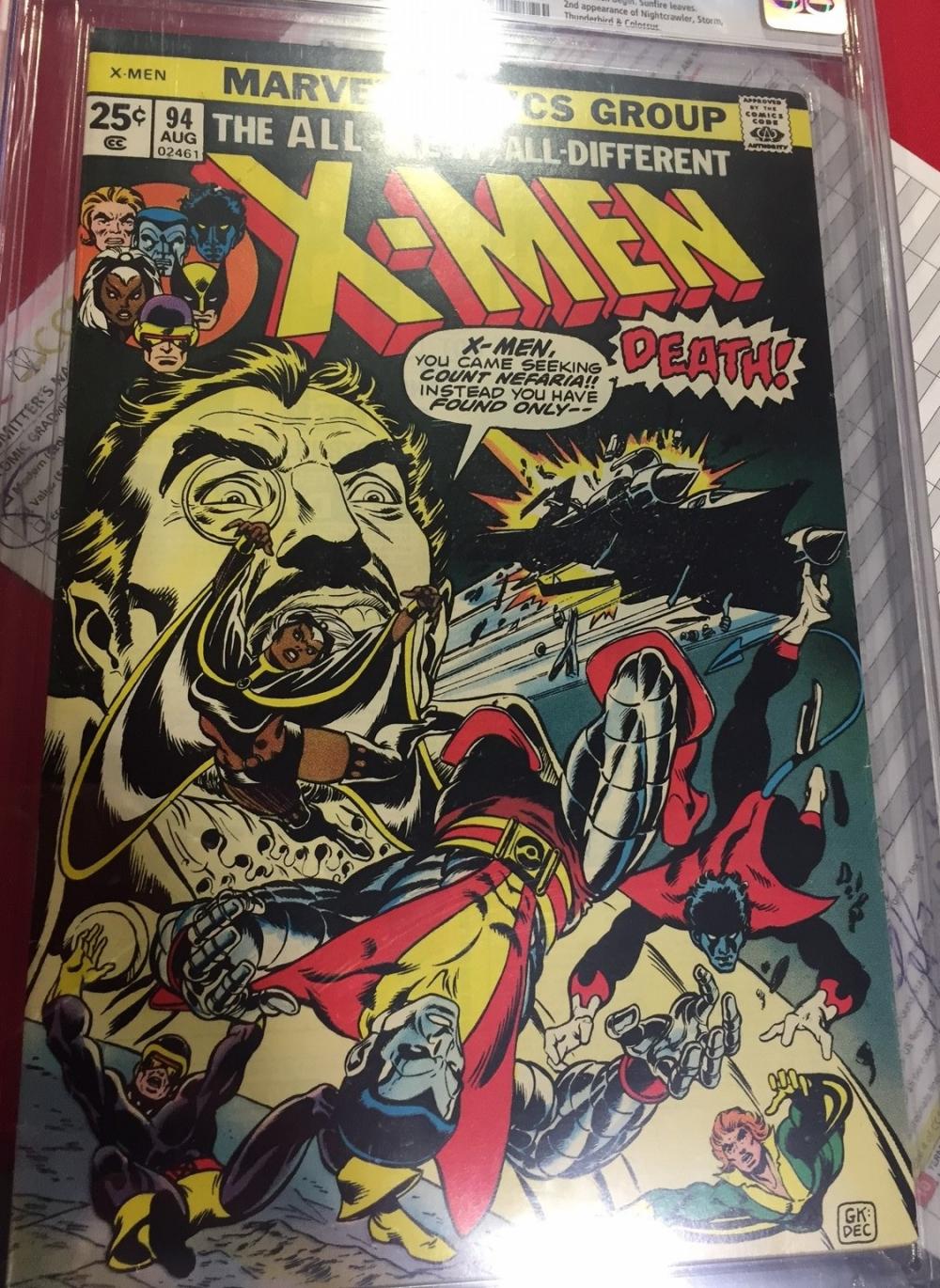Grade in, WTH?? (was: For fun, PGM X-men 94) - Hey buddy, can you spare ...
