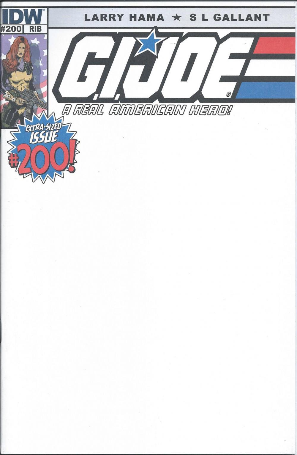 Rare G.I. Joe #200 (RIB) HERB TRIMPE BLANK COVER VARIANT - For Sale for ...