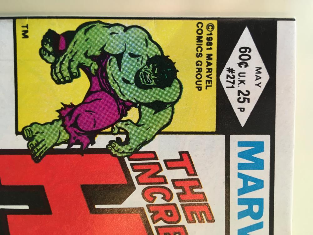 PGM: Incredible Hulk 281 - Hey buddy, can you spare a grade? - CGC ...