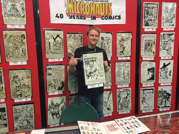 MICRONAUTS collection on display MAY 19-20 - Original Comic Art - CGC ...