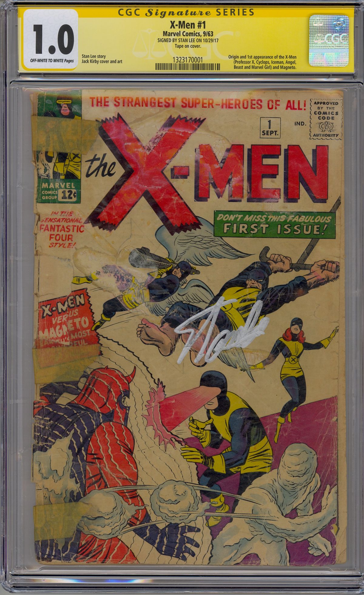 Make An Offer! X-men #1 Cgc 1.0 SS, All Select Comics #1 Cgc 4.5 ...