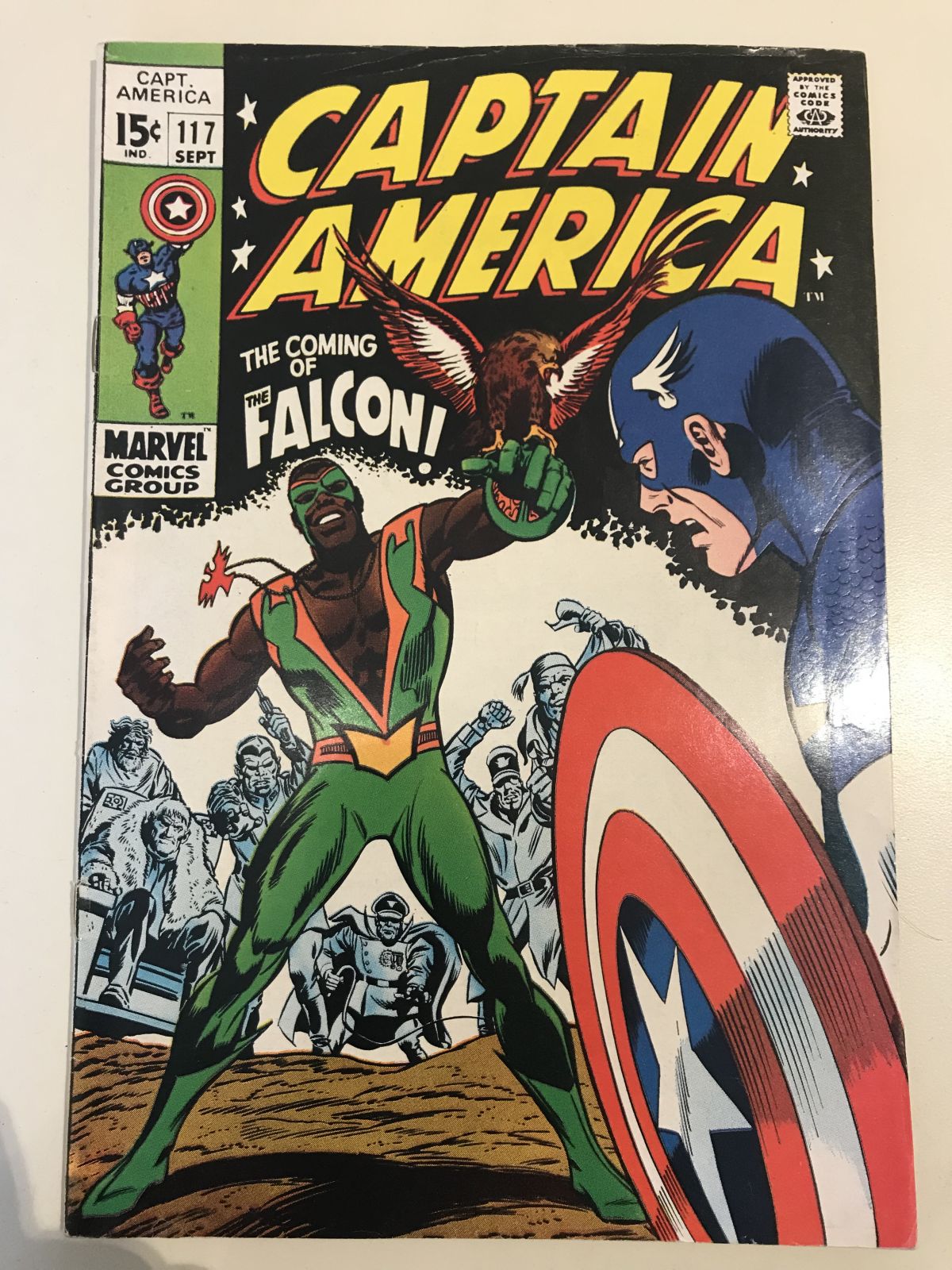 *SOLD*Captain America 117- First Appearance of the Falcon - Golden ...