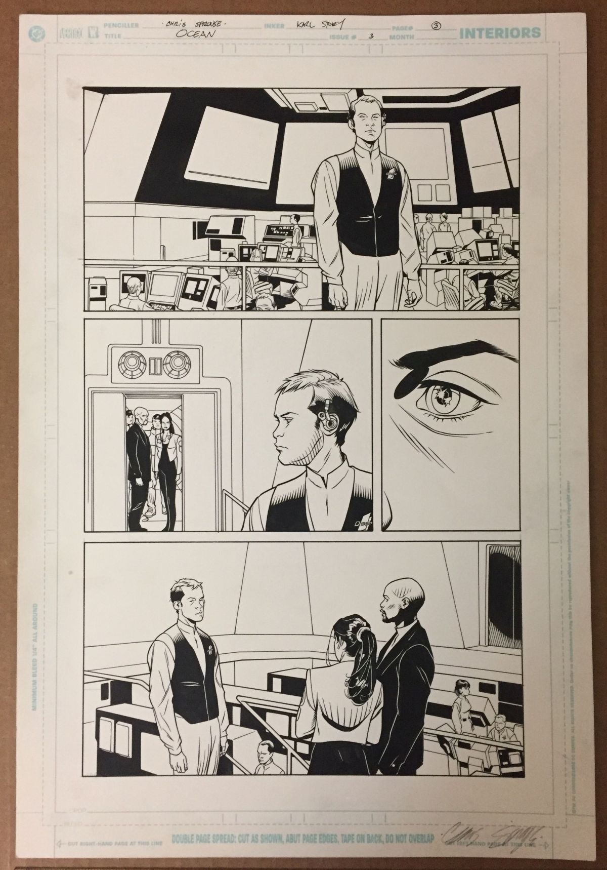 eBay: Warren Ellis Chris Sprouse OCEAN, Steve Mannion, George Broderick ...