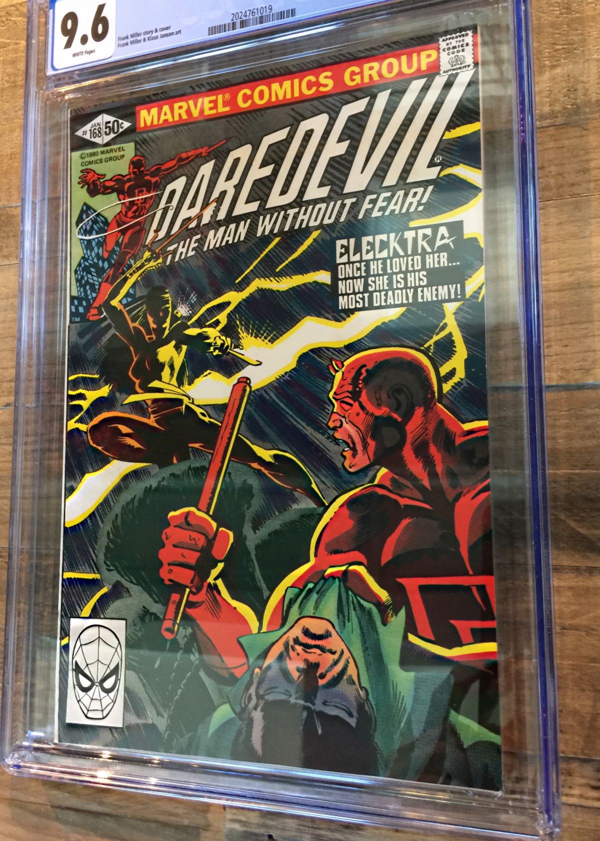 Daredevil 168 CGC 9.6 white pages - Golden / Silver / Bronze Age Only ...