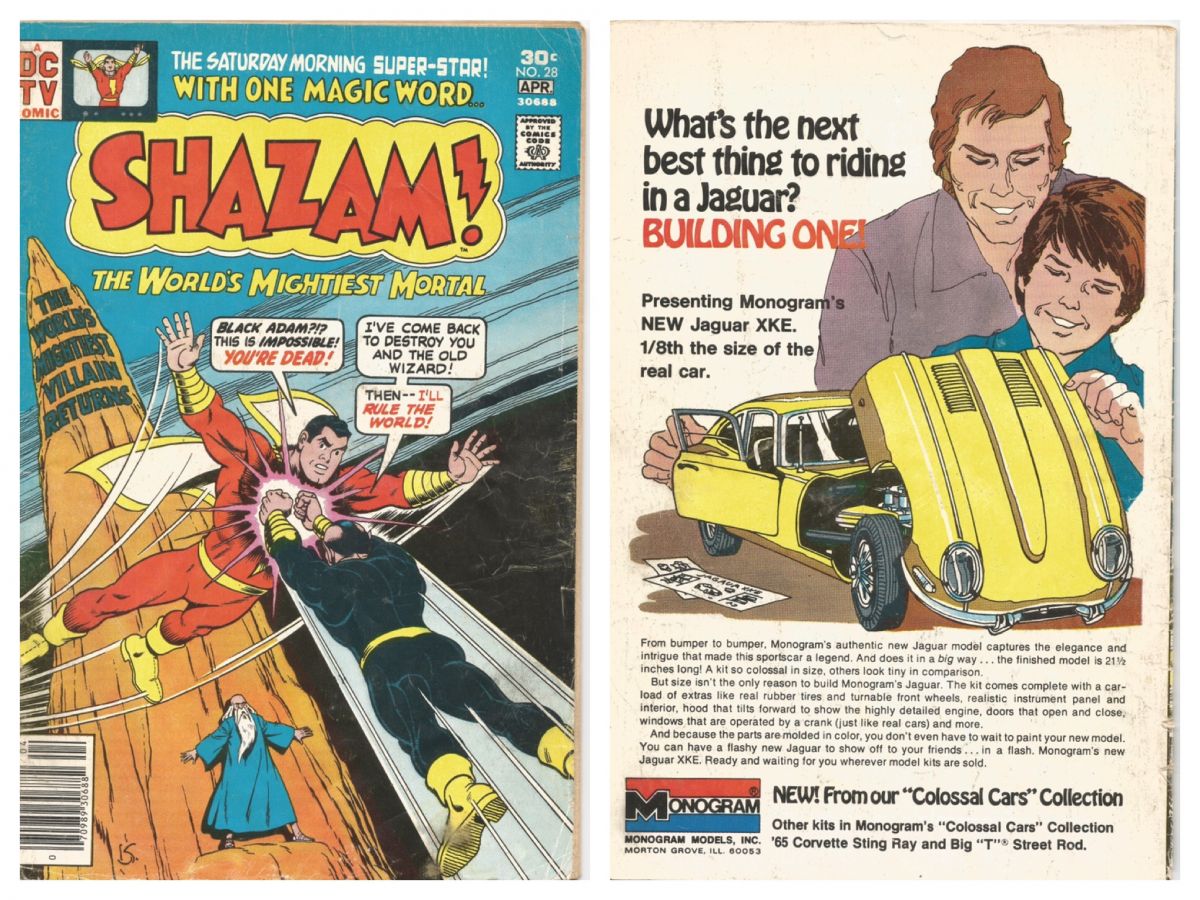 Shazam 28 — First Bronze Age Appearance of Black Adam!! - Comics Market ...