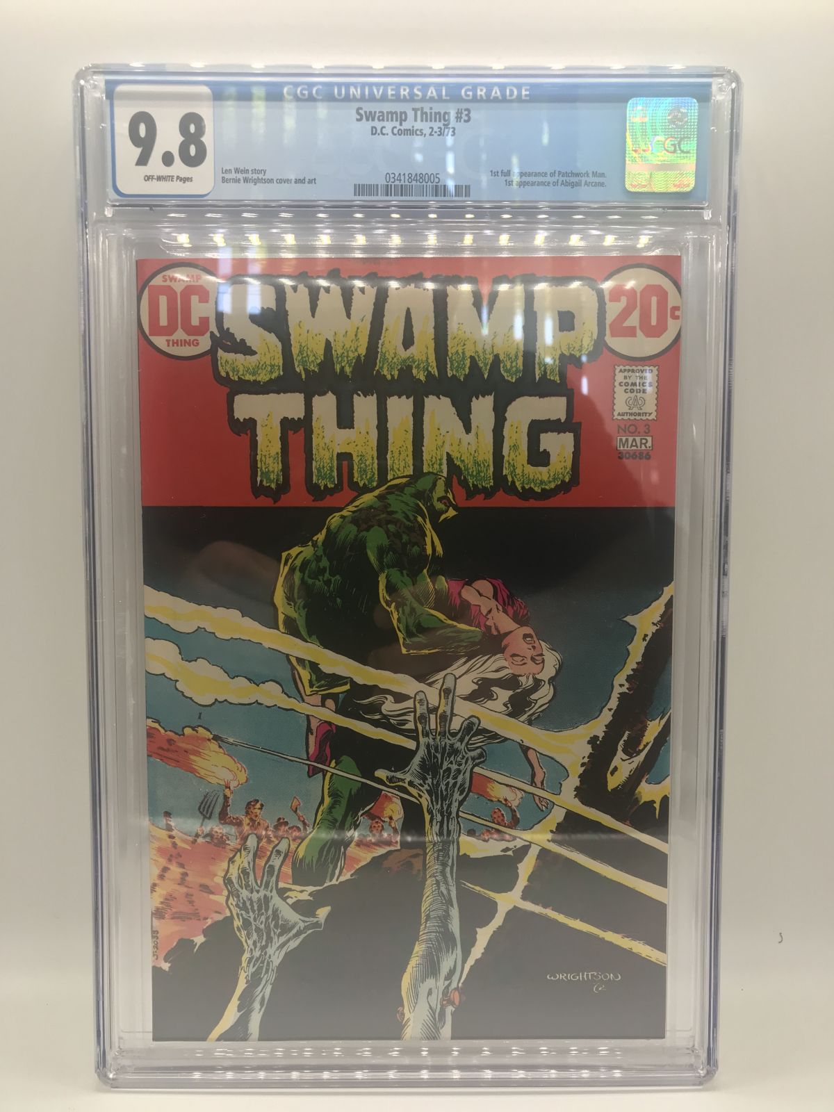 House of Secrets 92, Swamp Thing 2 & 3 1st Patchwork Man, Anton Arcane ...