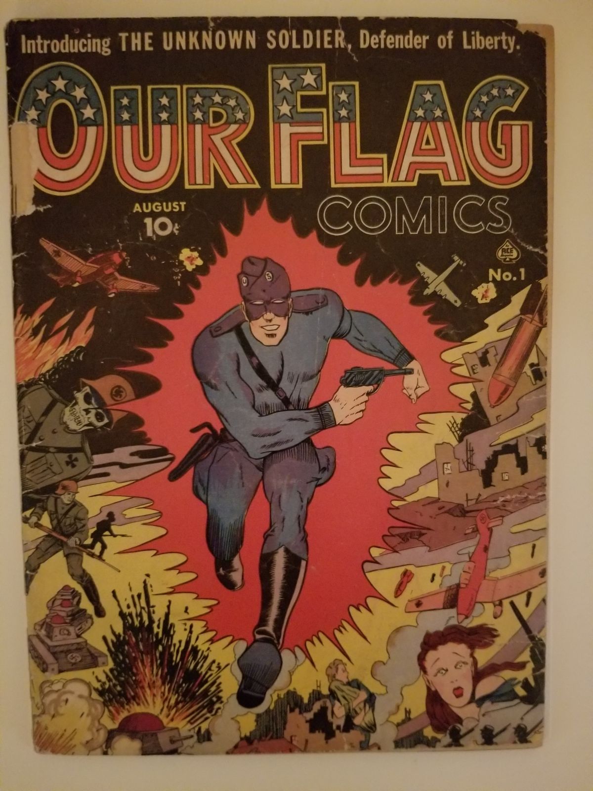 [CLOSED] [CLOSED] Our Flag Comics #1 - Golden / Silver / Bronze Age ...