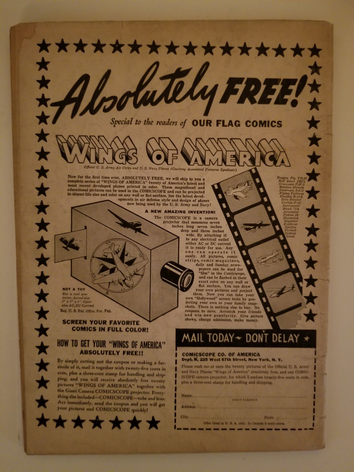 [CLOSED] [CLOSED] Our Flag Comics #1 - Golden / Silver / Bronze Age ...