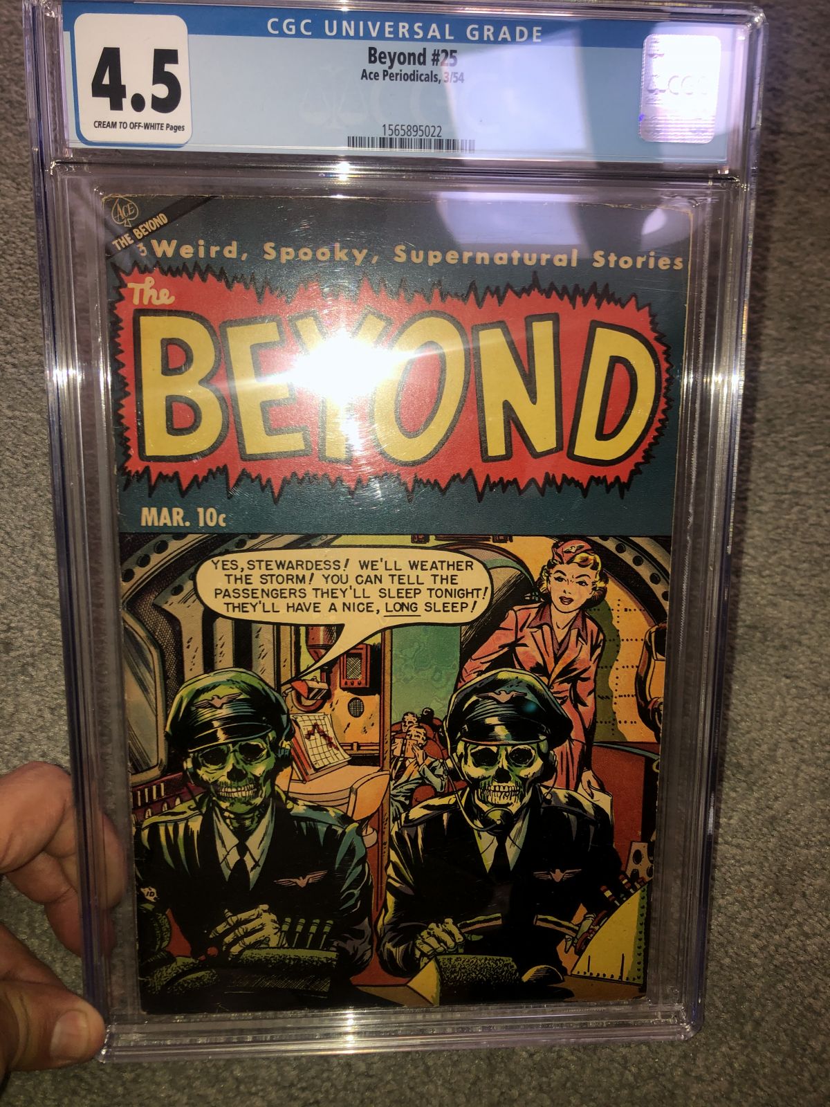 [CLOSED] BEYOND #25 Precode HORROR Golden Age Comics - Golden / Silver ...