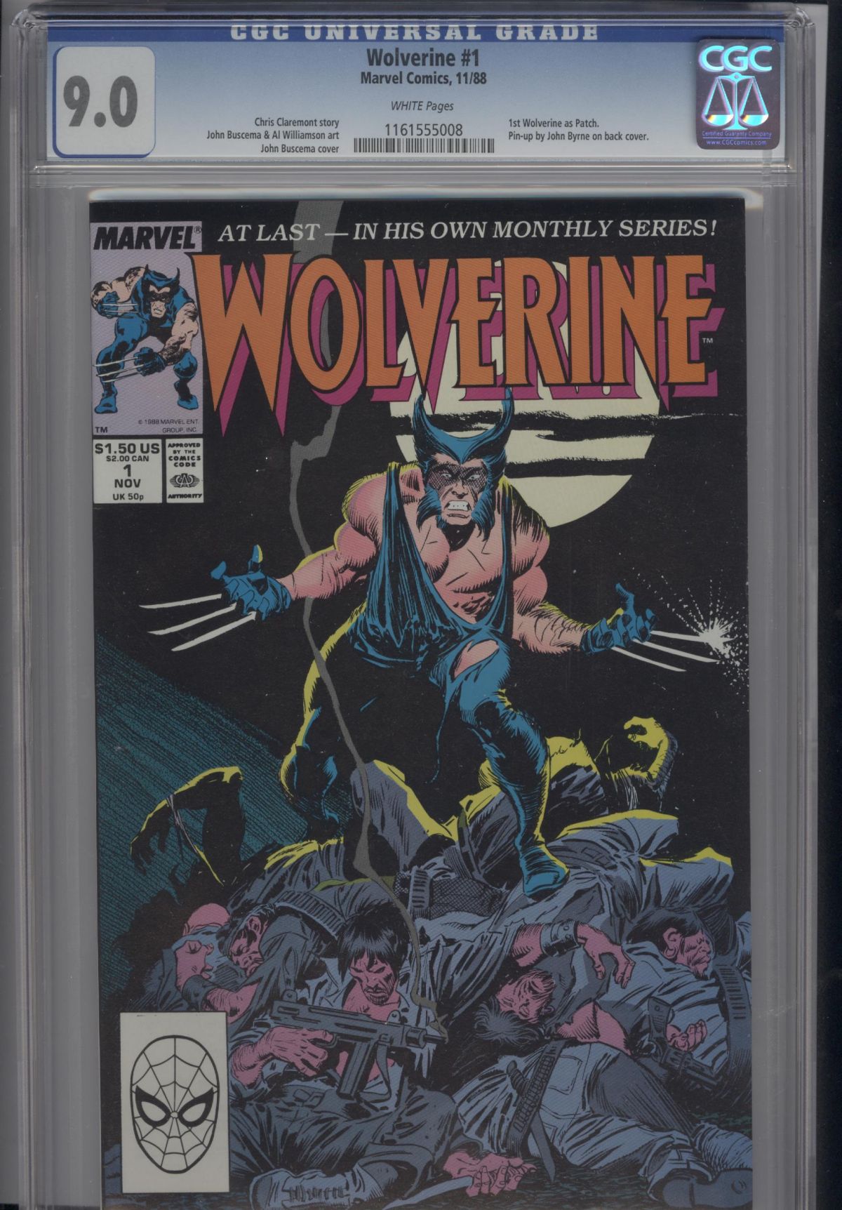 Two Wolverine #1 Slabs - Both Limited Series and First Series - Golden ...