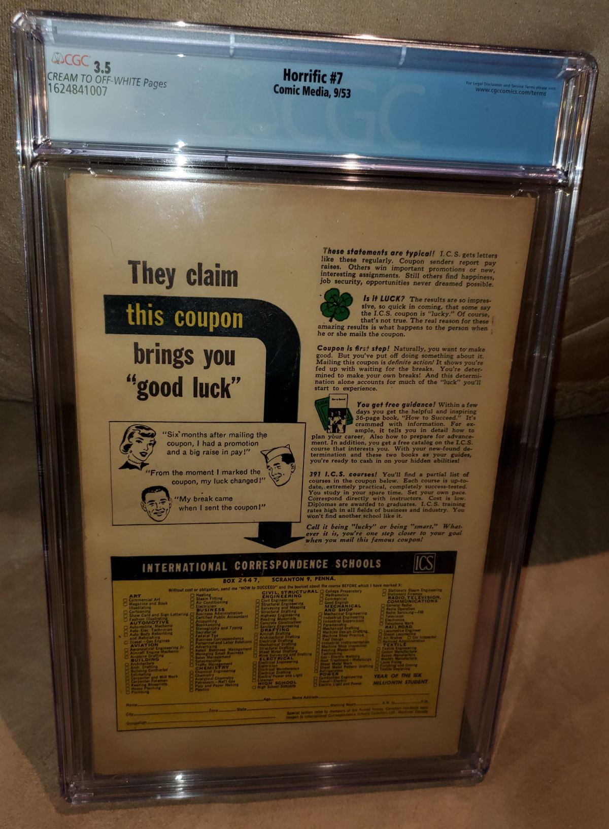 [CLOSED] Horrific #7 Classic Don Heck Guillotine cover - Golden ...