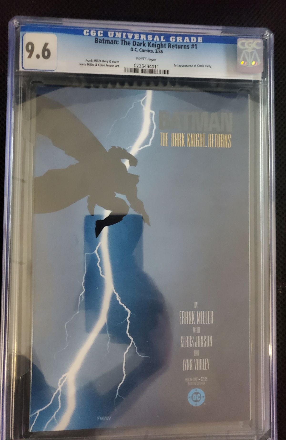 [CLOSED] Batman The Dark Knight Returns #1 (1st print) CGC 9.6 and X ...