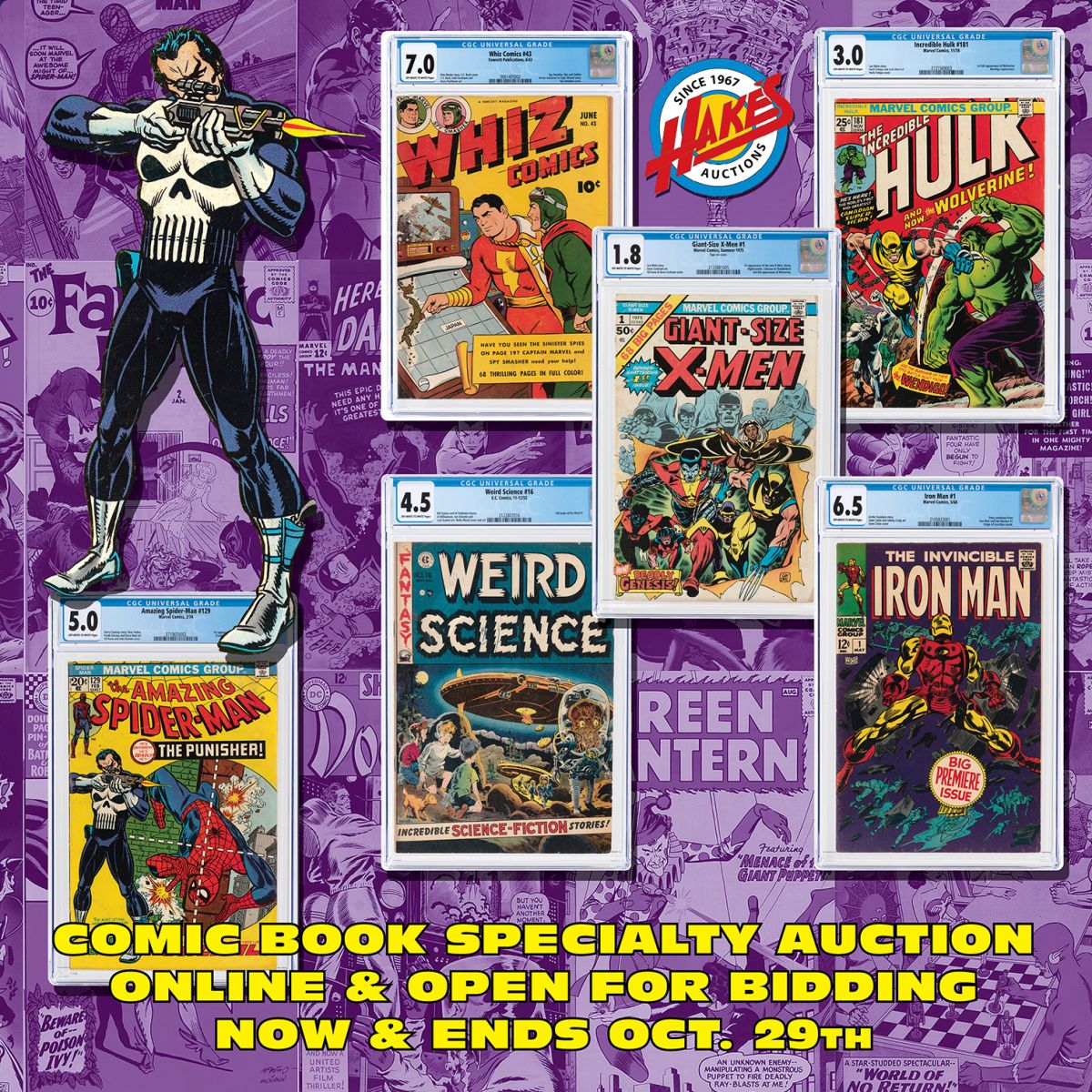 Hake's Auction Ends Tonight! 20 Minute Clock Starts 9PM Eastern! Over ...