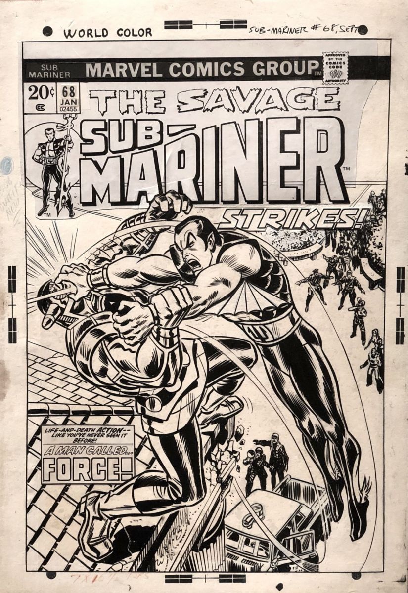 NEW ART! PANEL PAGE ART BRINGS IT...YET AGAIN! - Original Comic Art ...