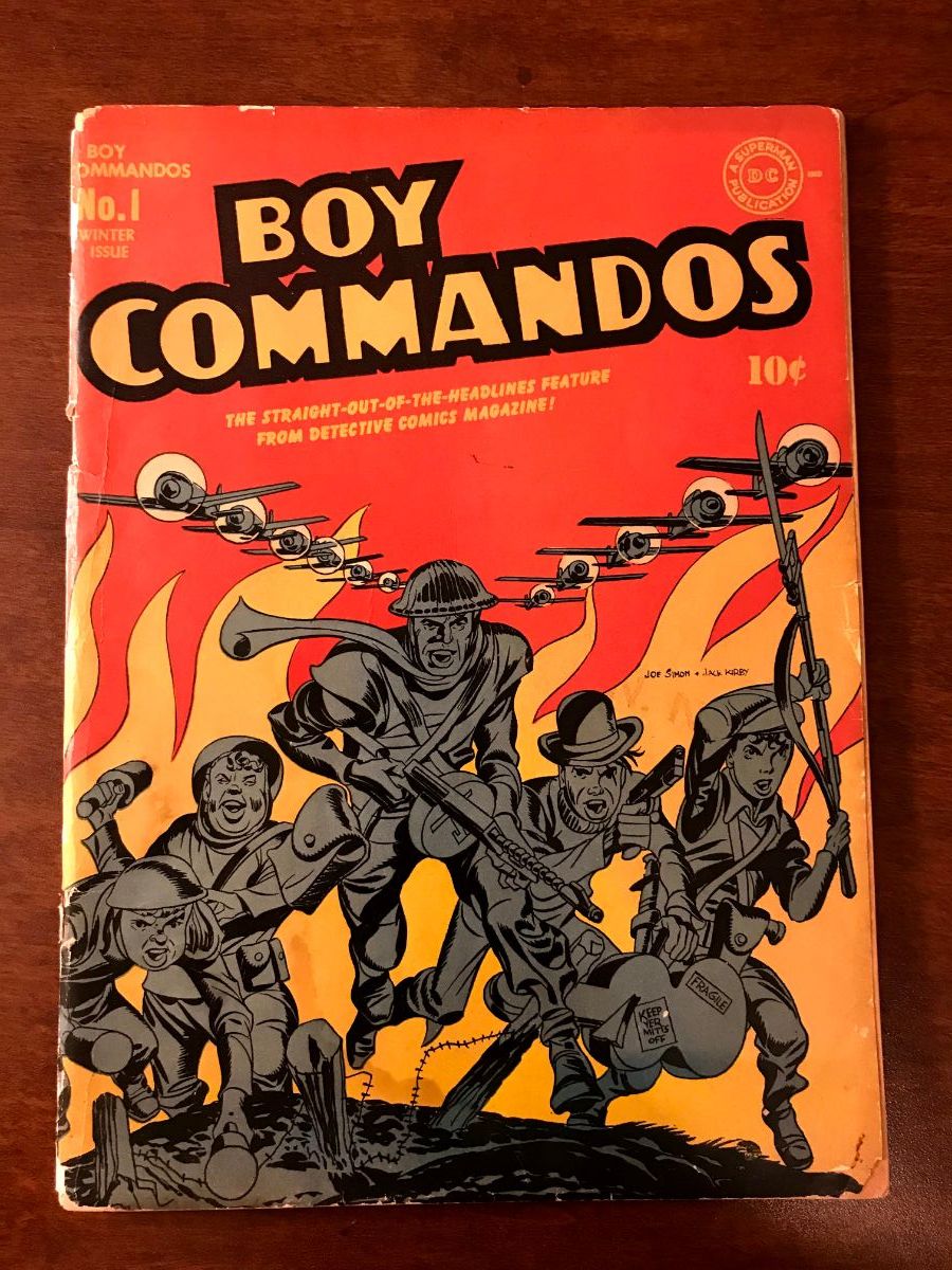 Boy Commandos #1 - Classic Simon & Kirby - Golden / Silver / Bronze Age Only - CGC Comic Book ...