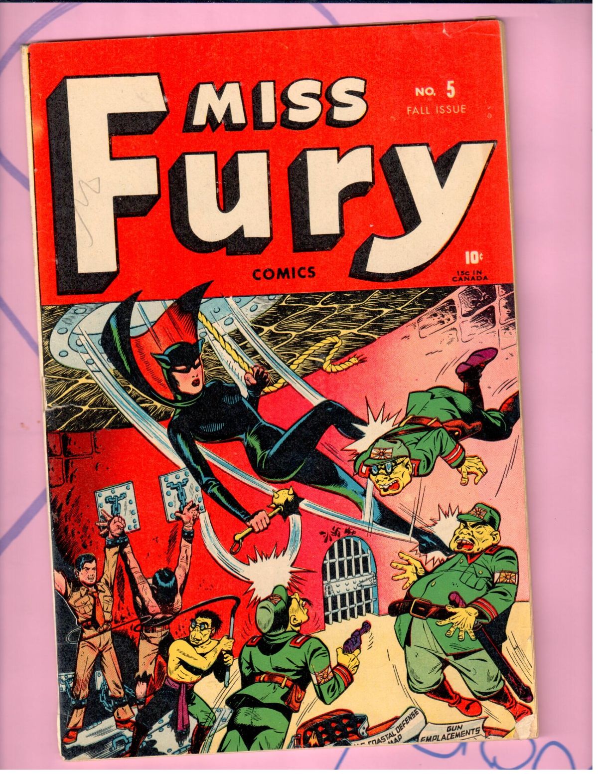 PGM Miss Fury Comics #5 - Hey buddy, can you spare a grade? - CGC Comic ...