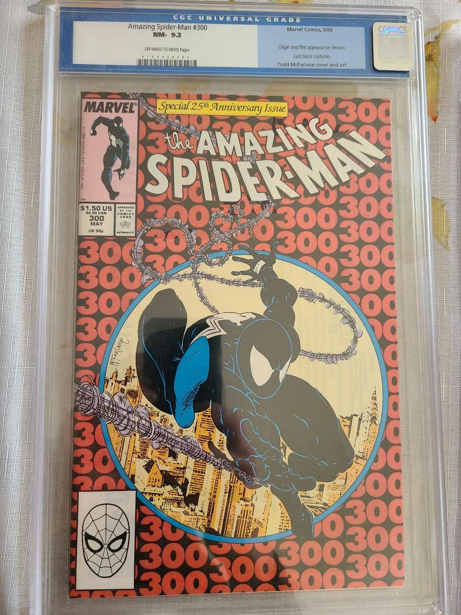 $995 - Amazing Spider-Man #300 CGC 9.2 Off-White/White - old CGC label ...