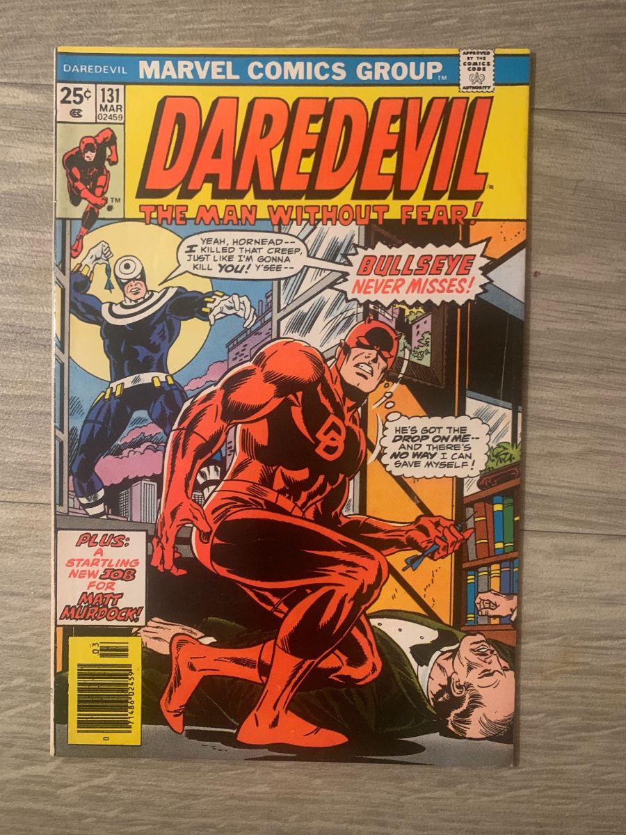 Daredevil #131 and #168 [CLOSED/SOLD] - Golden / Silver / Bronze Age ...