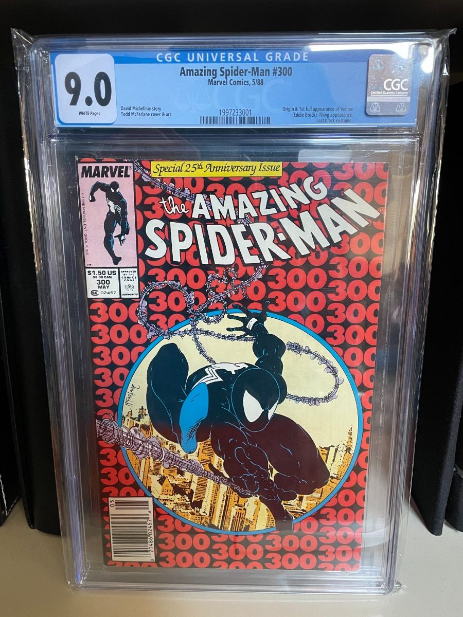 ASM 300 CGC 9.0 White Newsie For Sale - Copper / Modern Age Only - CGC ...