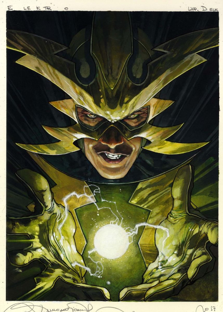 Elektro Marvel Masterpieces by Simone Bianchi FOR SALE - Original Comic ...