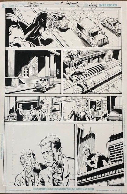 Original Art and Comic cover sketch art on THE EXP Tomorrow Night 7-8 ...