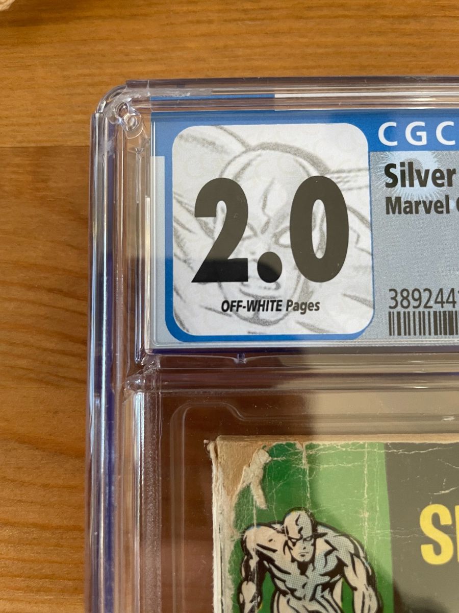 Silver Surfer #1 CGC 2.0 - custom label - all attached! - Golden ...