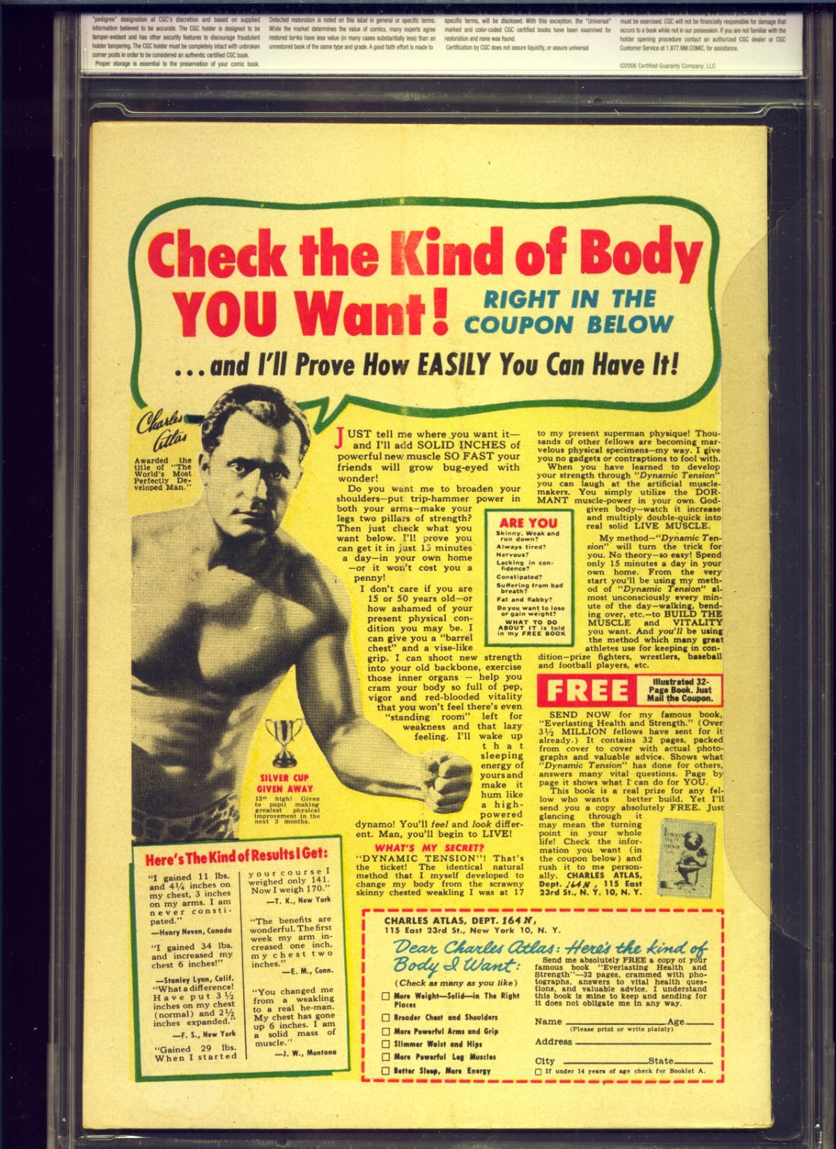 Moved to eBay - Weird Science Fantasy #29 CGC 6.0 Restored - Golden ...