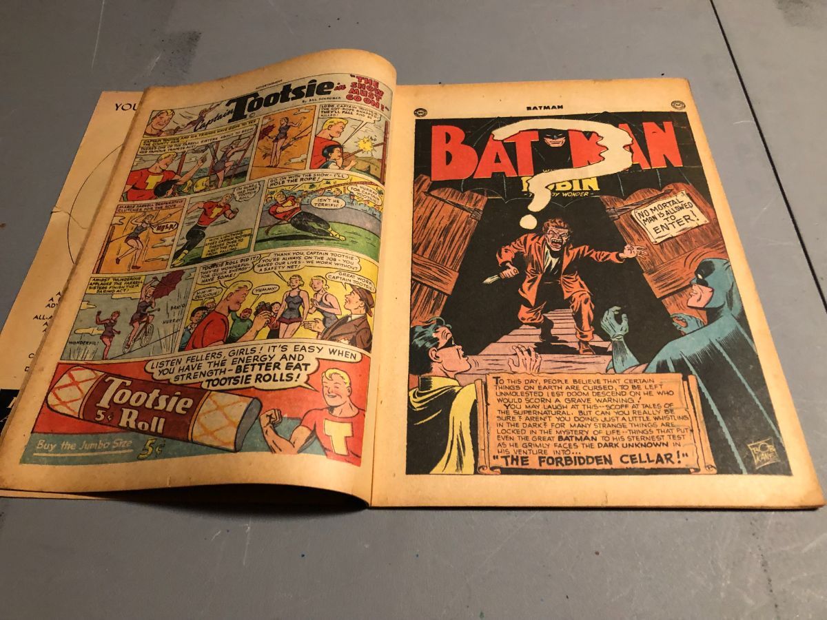 SOLD: BATMAN #59 Bright Great Color Complete 1st DEADSHOT Golden Age ...