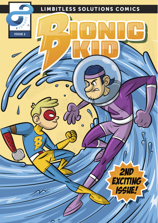 The Bionic Kid comic - Paying it forward - Modern Age Comic Books - CGC ...