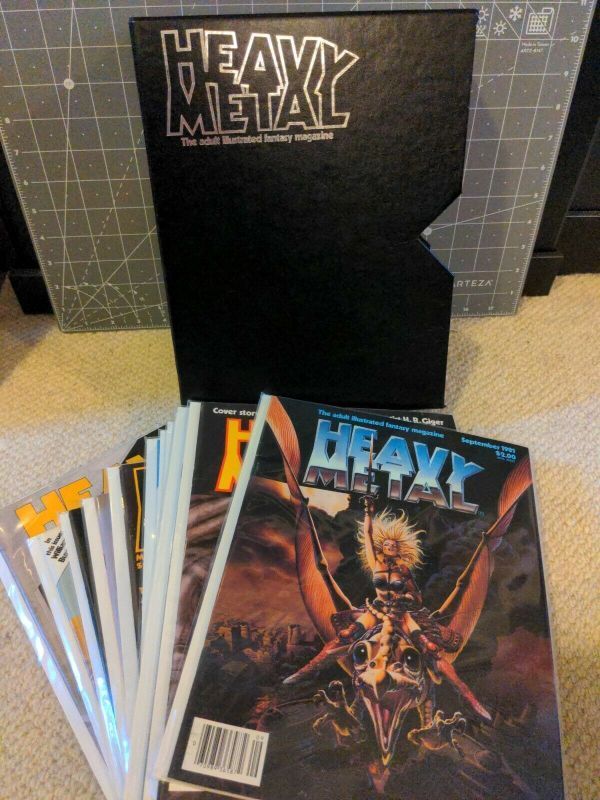 Heavy Metal Magazine 1980-2010 with Slipcases, Specials, Rare Variants ...
