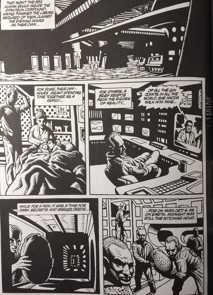 Aliens Special (Dark Horse 1997) pages by Leif Jones - Original Comic ...