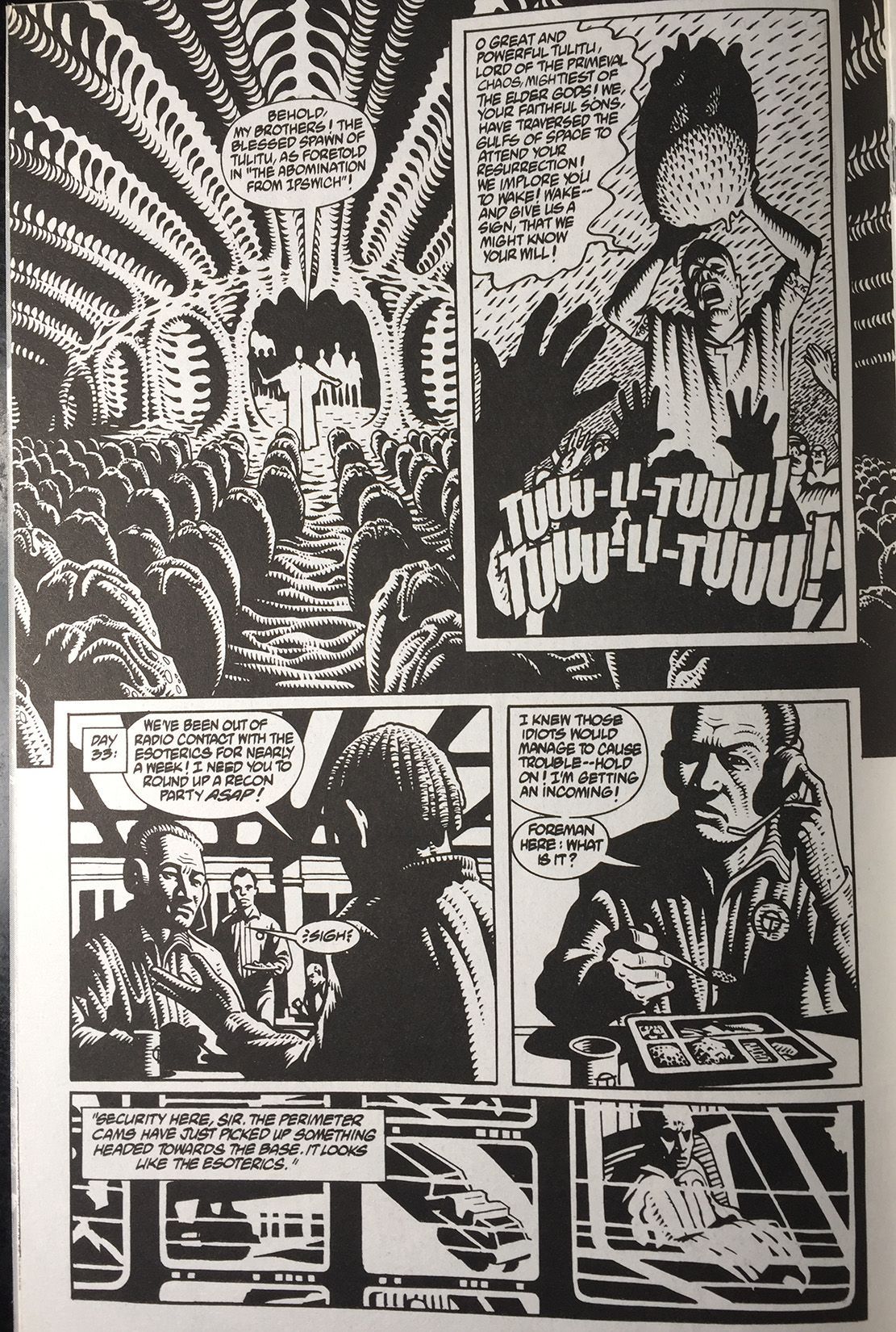 Aliens Special (Dark Horse 1997) pages by Leif Jones - Original Comic ...