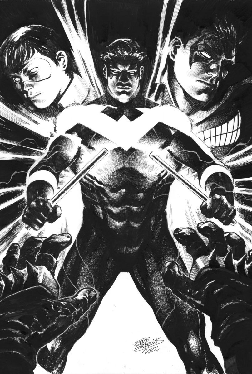 Task Force Z #3 & Nightwing Eddy Barrows original art for Sale ...