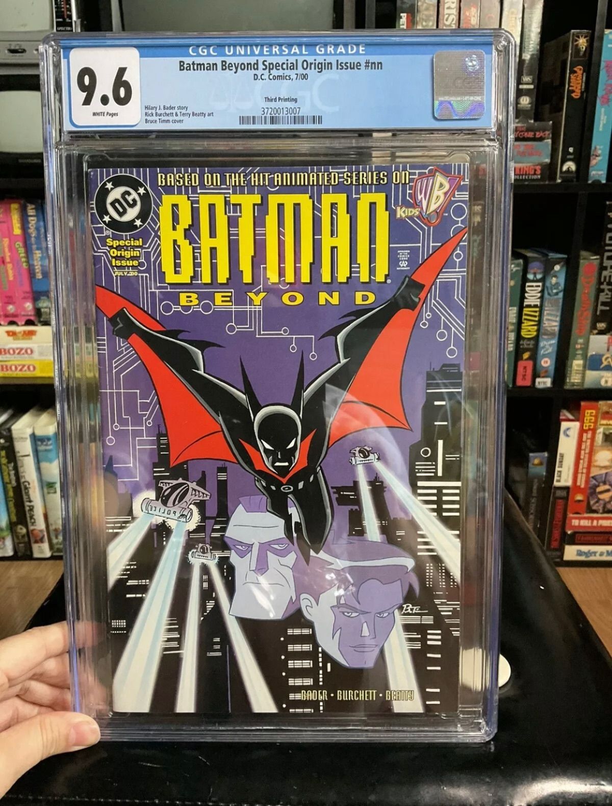 BATMAN BEYOND 1 Special Origin CGC 3rd Print First Terry Mcginnis ...