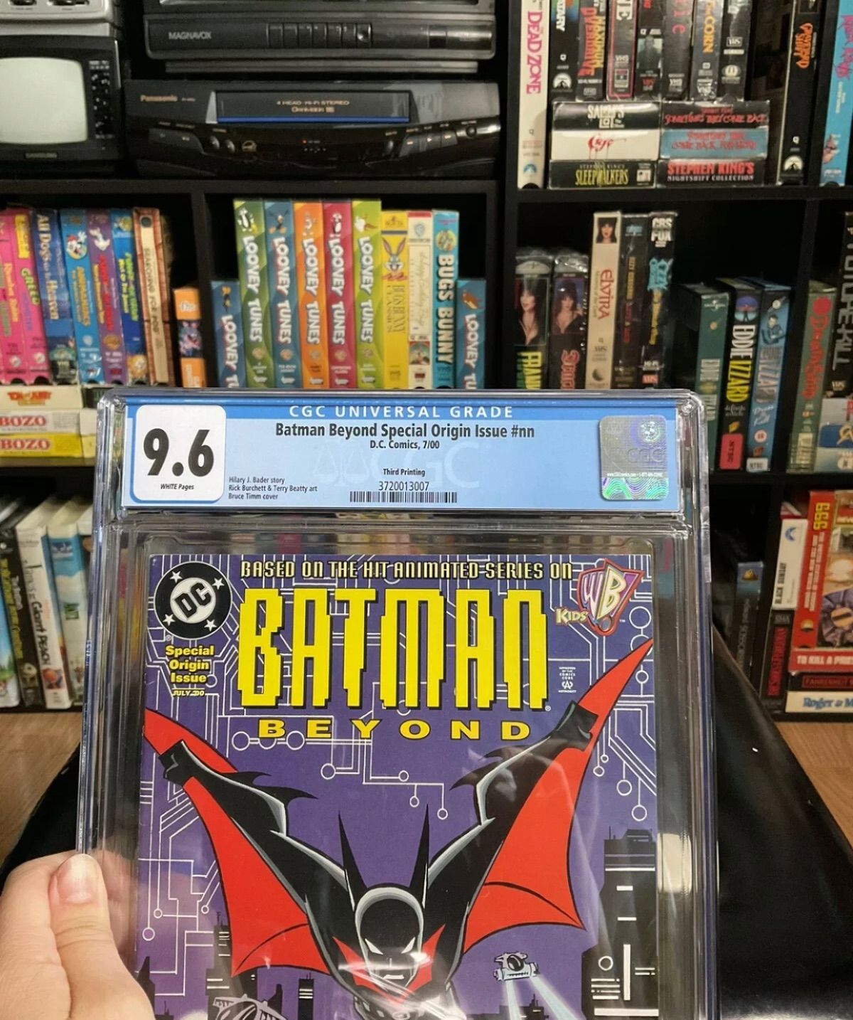 BATMAN BEYOND 1 Special Origin CGC 3rd Print First Terry Mcginnis ...