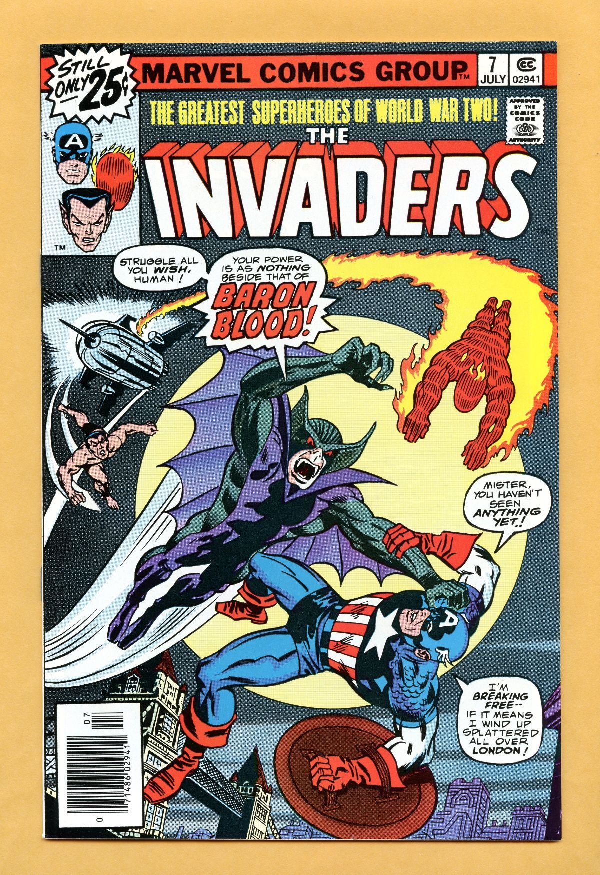 AUCTION: Invaders #7,8,9 (1st Union Jack) killer copies (CLOSED ...