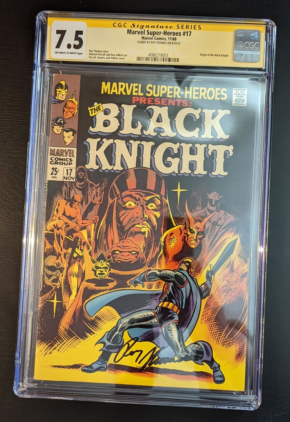 Roy Thomas - scburdet's signature series books - CGC Comic Book ...