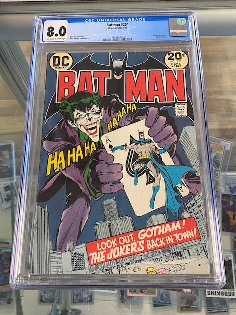 Two Batman Slabs: #251 and #41 CLOSED - Golden / Silver / Bronze Age ...