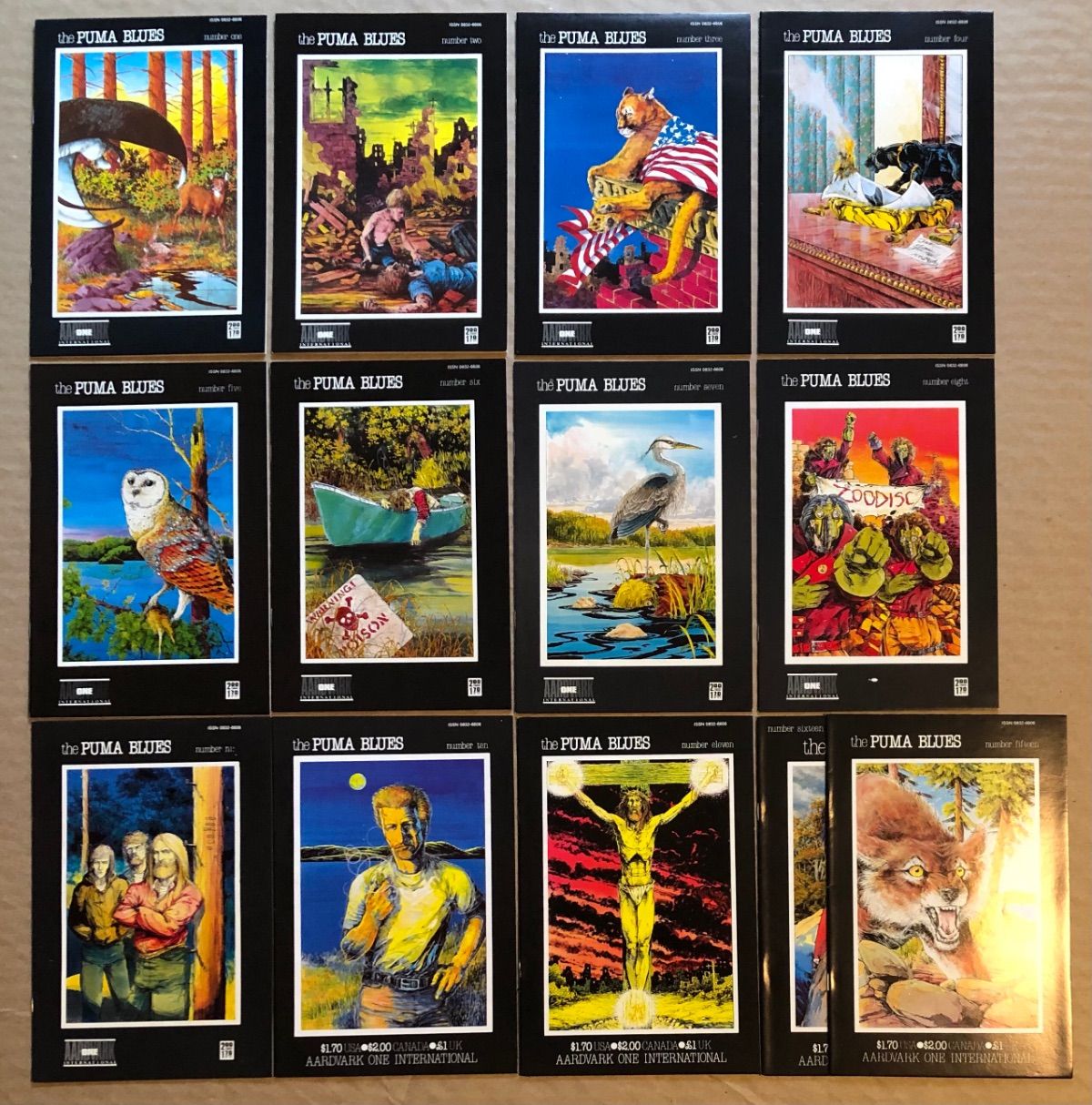 INDIE lot - Aardvark, Aircel, Antarctic Press, Blackthorne, Caliber ...