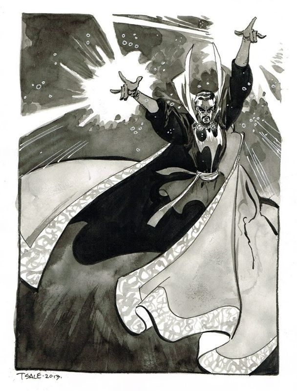Tim Sale art trade - Original Comic Art Marketplace - CGC Comic Book ...