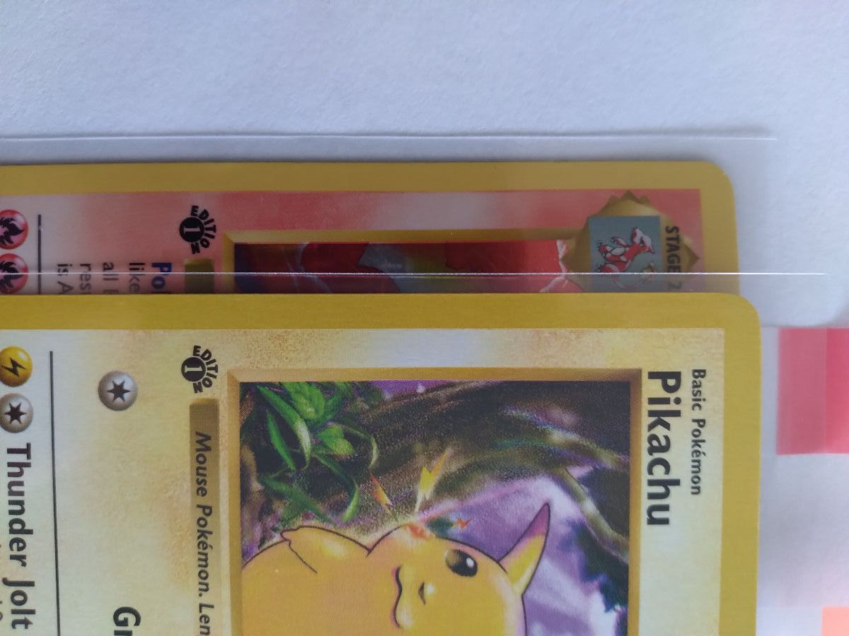 Fake Pokemon 1st Ed. Stamp or SUPER Rare Base Set Non-Holo? Red Cheeks ...